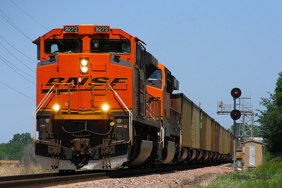 Eastbound BNSF Loaded Coal Train